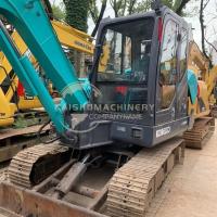 China Good Condition Kobelco SK 60 Excavator Mini with 0.24 m3 Bucket Capacity in Shanghai for sale