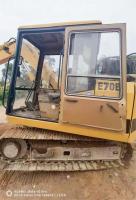 China 2021 Japan Crawler Cat E70B Used Excavator Machine with Original Hydraulic Cylinder for sale