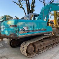 China Good Condition 20 Ton SK200-6 Kobelco Excavator from Japan in Shanghai Original 2017 for sale