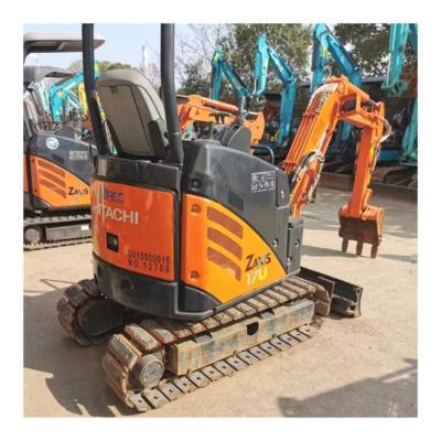 China 3200 Working Hours Mini Used Excavator Hitachi ZX17 in Shanghai 2018 Year Model Japan Made for sale