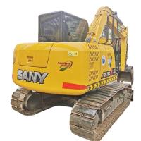 China Earth-moving Machinery Rubber Track Sany 75 Mini Excavator Machine with Blade Used for sale