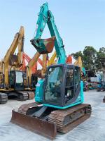 China Good Condition 7ton Kobelco Mini Excavator 75-8 with Original Hydraulic Pump in Shanghai for sale