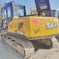 China Sell Sany SY135 Crawler Chain Excavator with Original Hydraulic Pump and ISUZU Engine for sale