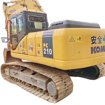 China Cummins Engine Japan Used Crawler Excavator Komatsu PC210-7 with 107KW Power and Good for sale