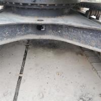 China Crawler Chain Moving Type Original Hydraulic Cylinder Rubber Track Sany Excavator SY155 with A/C for sale