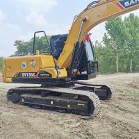 China Sell Sany SY 135 Excavator with 13000 KG Machine Weight and 0.53 m3 Bucket Capacity for sale