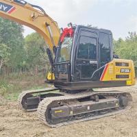China Sell Sany SY 135 Excavator with 13000 KG Machine Weight and 0.53 m3 Bucket Capacity for sale