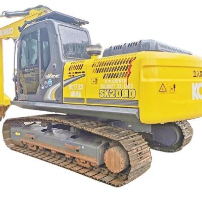 China 2018 Kobelco SK200-8 Excavator 20 Ton Japan Original Digger with 0.8 m3 Bucket Capacity for sale