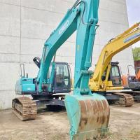 China Good Condition Used Kobelco Excavator SK210 With 114 KW Power And 1 M3 Bucket Capacity for sale
