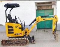 China 2019 Year Small Hydraulic Excavator SY18 Mini Digger with Rubber Crawler Moving Type for sale