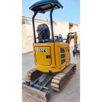 China 2019 Year Small Hydraulic Excavator SY18 Mini Digger with Rubber Crawler Moving Type for sale