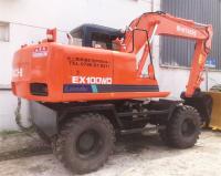 China Original Hitachi EX100 EX100WD Excavator with 56.7KW and Original Hydraulic Cylinder for sale