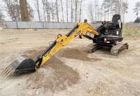China Mini Sany SY26U Excavator 26ton Operating Weight Crawler Chain Low Fuel Consumption for sale