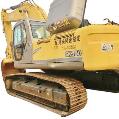 China Good Condition SK350-8 35 Ton Used Excavator from Japan with Original Hydraulic Valve for sale
