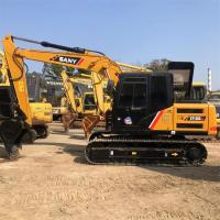 China Crawler Chain Earth-moving Machinery Used Sany 135 Excavator 13 Ton with ISUZU Engine for sale