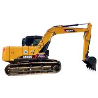 China 2020 ISUZU Engine Sany 155C 15 Ton Excavator for Earth-moving Machinery in Shanghai for sale