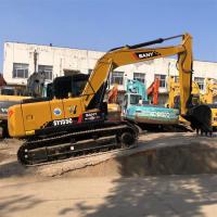 China 2020 ISUZU Engine Sany 155C 15 Ton Excavator for Earth-moving Machinery in Shanghai for sale