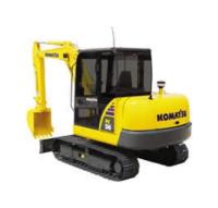 China Operating Weight 5000 KG 5 Ton Japan Mini Excavator Komatsu PC 56U with 50 KW Power for sale