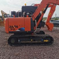 China Hydraulic Valve Original Japan 7 Ton Used Hitachi ZX70 Excavator in Good Condition for sale