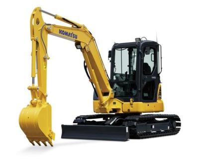 China Used Komatsu PC55 Excavator 5.5 Ton Japan Mini Excavator Good Health with CAT Engine for sale