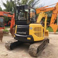 China Used Komatsu PC55 Excavator 5.5 Ton Japan Mini Excavator Good Health with CAT Engine for sale