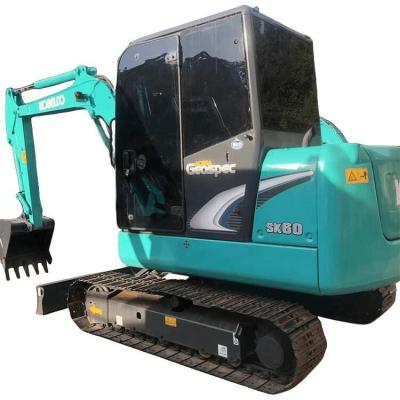China Active SK60-8 Used Excavator Kobelco Machinery Digger with 1000 Working Hours in 2020 for sale