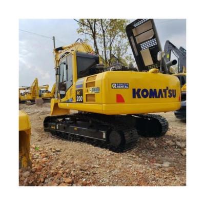 China Used Komatsu PC200-7 Crawler Excavator 0.8m3 Bucket Capacity 20000 KG Machine Weight for sale