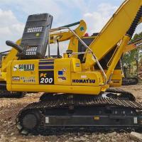 China Used Komatsu PC200-7 Crawler Excavator 0.8m3 Bucket Capacity 20000 KG Machine Weight for sale