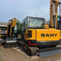 China Upgrade Your Construction Equipment with Used Sany SY55U Excavators for sale