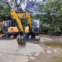 China Small Construction Machinery Used SANY SY75C Excavator with Original Hydraulic Pump for sale