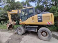China 16 Ton Japan Mini Excavator Komatsu PC160 PC PW 160 with Machine Weight of 16000 KG for sale