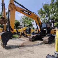 China Sany 215C Excavator Machine 21500 KG Weight 0.93m3 Bucket Capacity Direct from Shanghai for sale