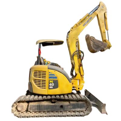 China 2019 Year Model 4 Ton Used Excavator Komatsu PC40 in Shanghai Crawler Chain Moving Type for sale