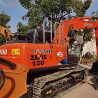 China Used Hitachi ZX120 Excavator in Shanghai Japan Operating Weight 12200KG Engine ISUZU for sale