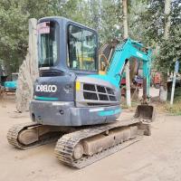 China Used Kobelco SK55 5 Ton Excavator in Shanghai with Japan Original and Tracked Feature for sale