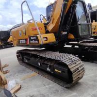 China 13000 KG Sany SY135C Crawler Excavator with Free Bucket and Original Hydraulic Valve for sale