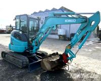 China Second Hand SK50 Kobelco Excavator Track Roller with Original Hydraulic Cylinder for sale