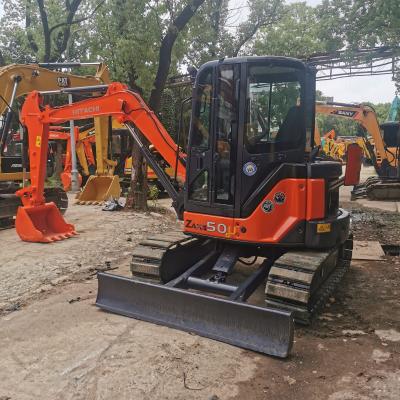 China 5 Ton Original Japan Used Hitachi ZX50U Mini Excavator Year 2018 Operating Weight for sale