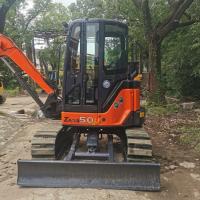 China 5 Ton Original Japan Used Hitachi ZX50U Mini Excavator Year 2018 Operating Weight for sale