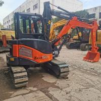 China 5 Ton Original Japan Used Hitachi ZX50U Mini Excavator Year 2018 Operating Weight for sale