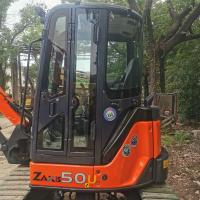 China 5 Ton Original Japan Used Hitachi ZX50U Mini Excavator Year 2018 Operating Weight for sale