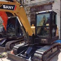 China 2021 Original Hydraulic Pump Mini 6 Ton Used Sany SY60 Excavator with Blade for sale