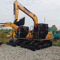 China Original Hydraulic Cylinder 7 Ton Sany SY75 SY75C Used Excavator in Shanghai 2022 Model for sale