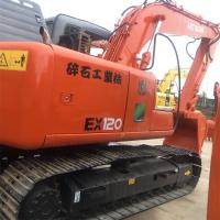 China 12 Ton Mini Excavator Hitachi 120 Used Hitachi EX120 Excavator In Good Condition for sale
