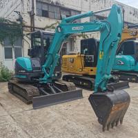 China Used Kobelco SK55 Mini Excavator in Shanghai 5000 KG Machine Weight 422 Working Hours for sale