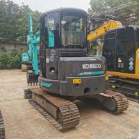China Used Kobelco SK55 Mini Excavator in Shanghai 5000 KG Machine Weight 422 Working Hours for sale