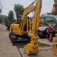 China Original Hydraulic Pump 5 Ton Komatsu PC56-7 Crawler Mini Excavator with Cummins Engine for sale