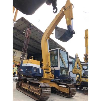 China Japan Made Komatsu PC60-6 Mini Excavator 6 Ton Excavator with 0.37 m3 Bucket Capacity for sale