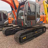 China 12100KG Operating Weight Used Hitachi ZX120 Excavator with ISUZU Engine in Shanghai for sale