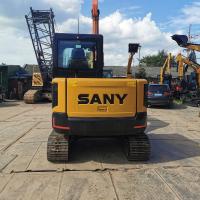 China SANY SY55U Excavator 5 Ton Mini Excavator with Original Hydraulic Cylinder and 36KW for sale